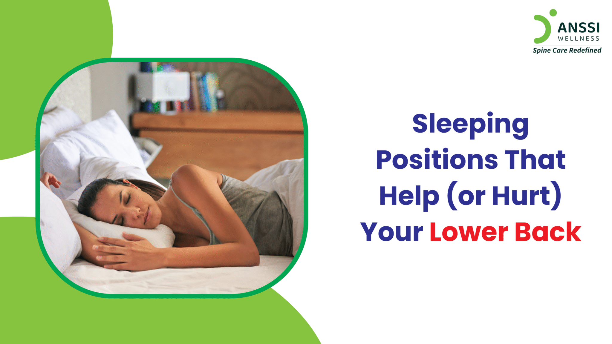 Best Sleeping Positions for Lower Back Pain Relief