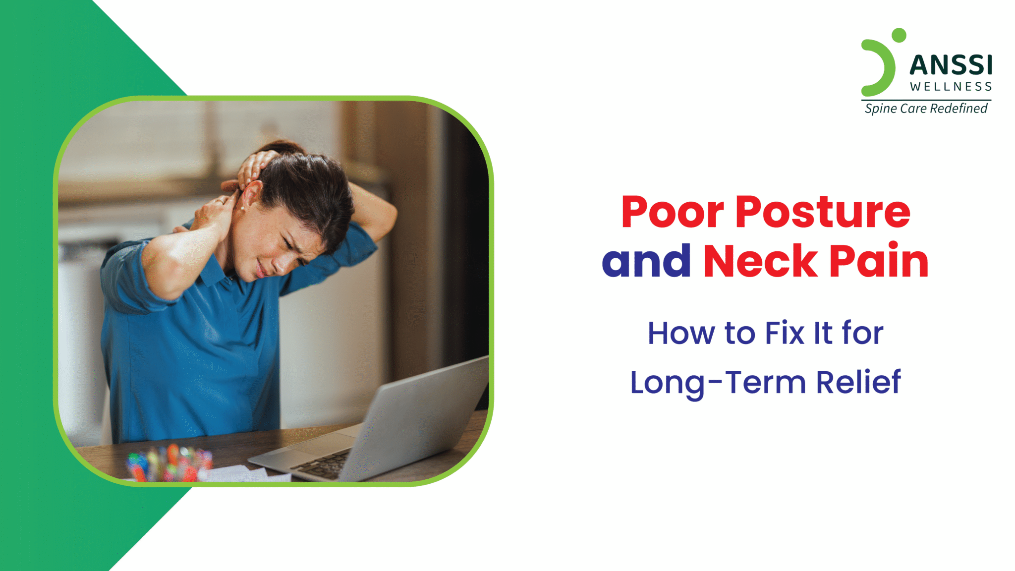 Improve Posture to Relieve Neck Pain