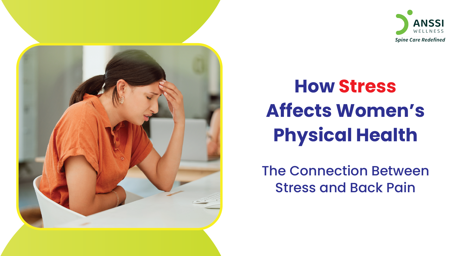 Stress and Back Pain in Women | Causes and Non-Surgical Care