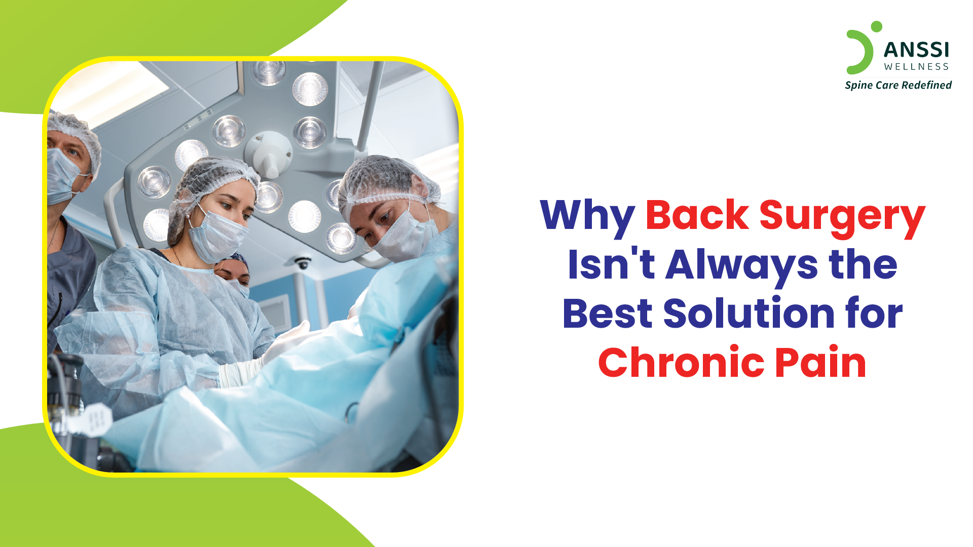 Chronic Back Pain Treatment Without Surgery