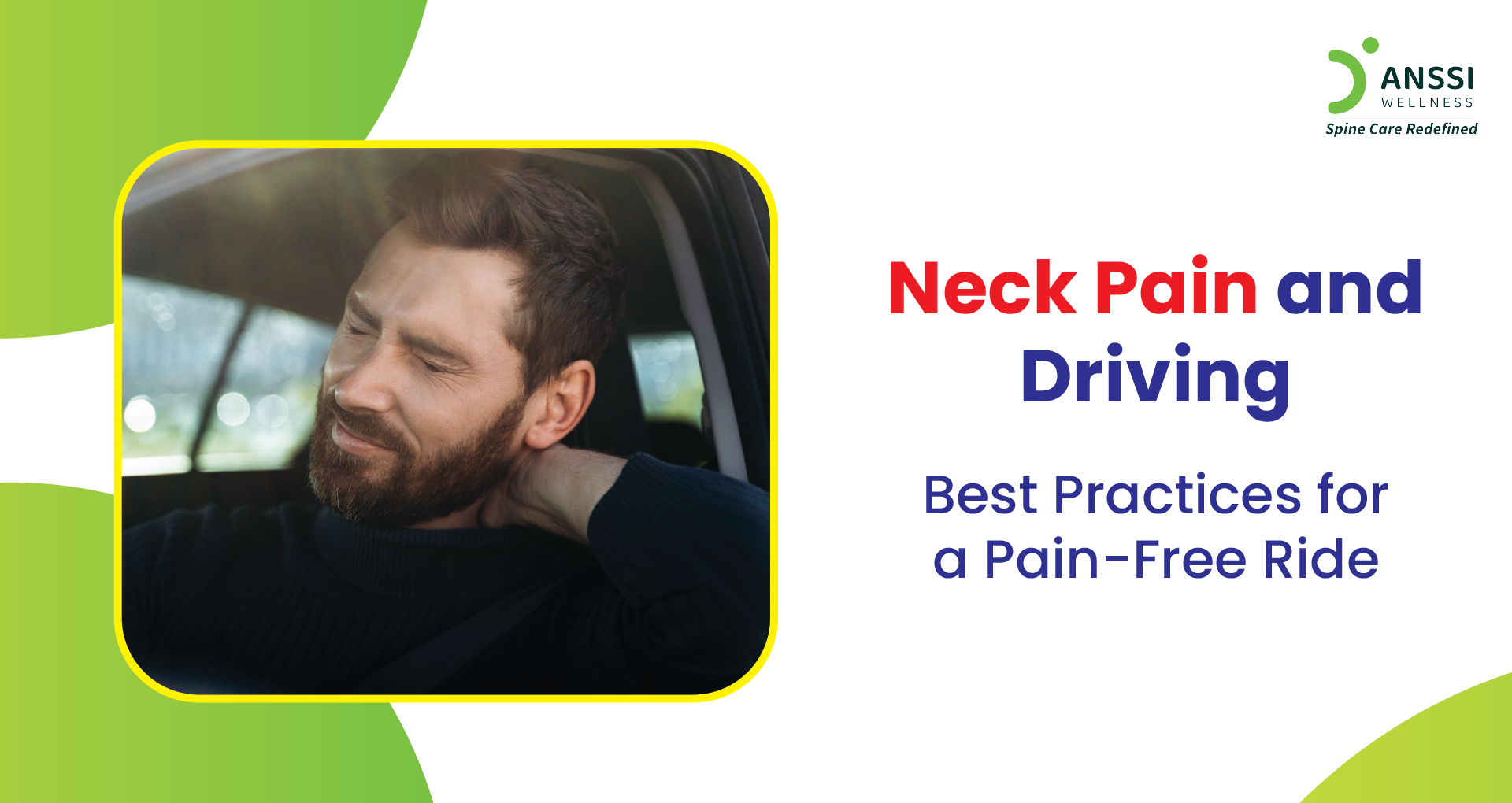 Neck Pain from Driving: Causes, Prevention & Non-Surgical Relief