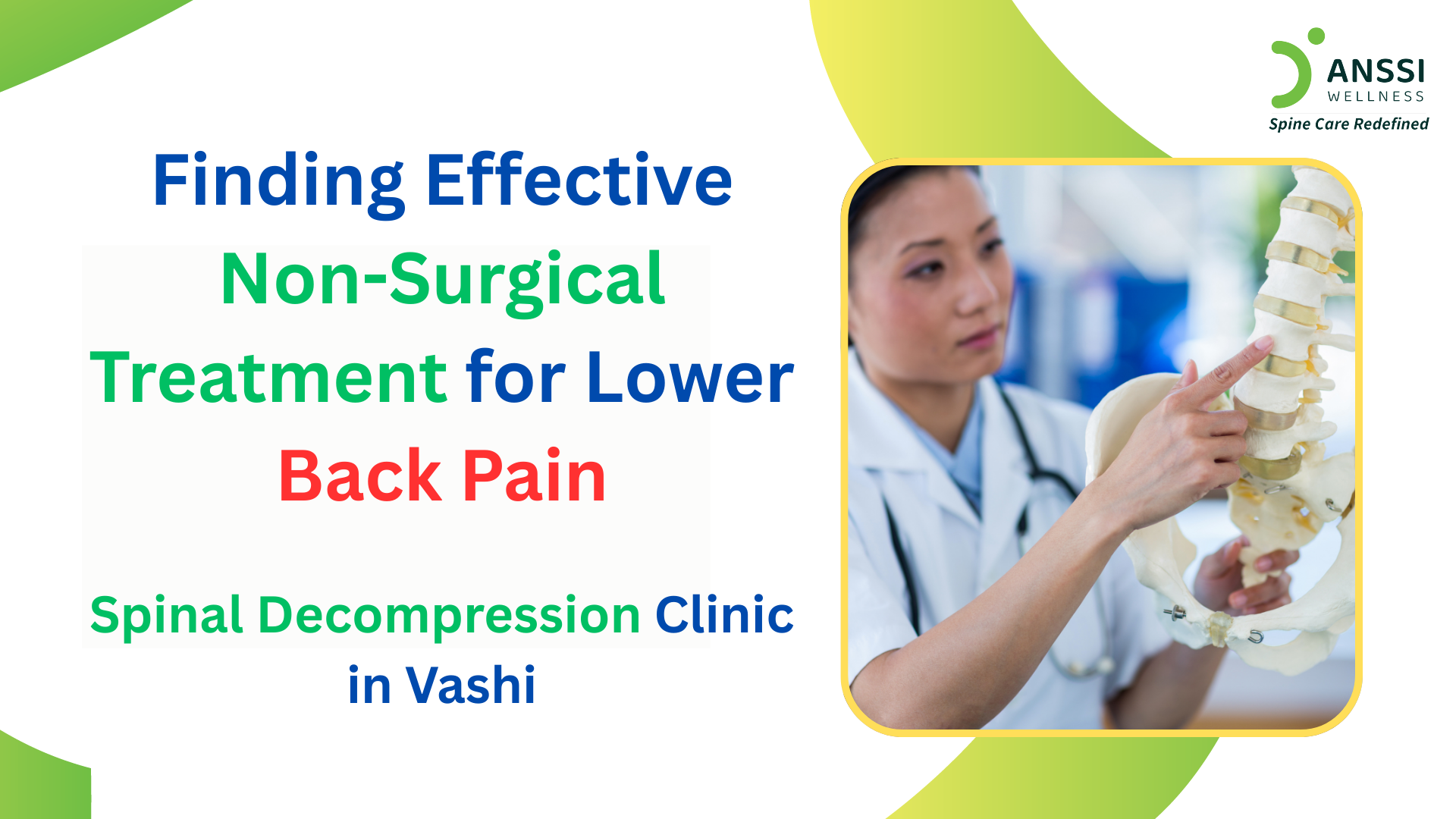 Lower Back Pain Treatment in Vashi Without Surgery