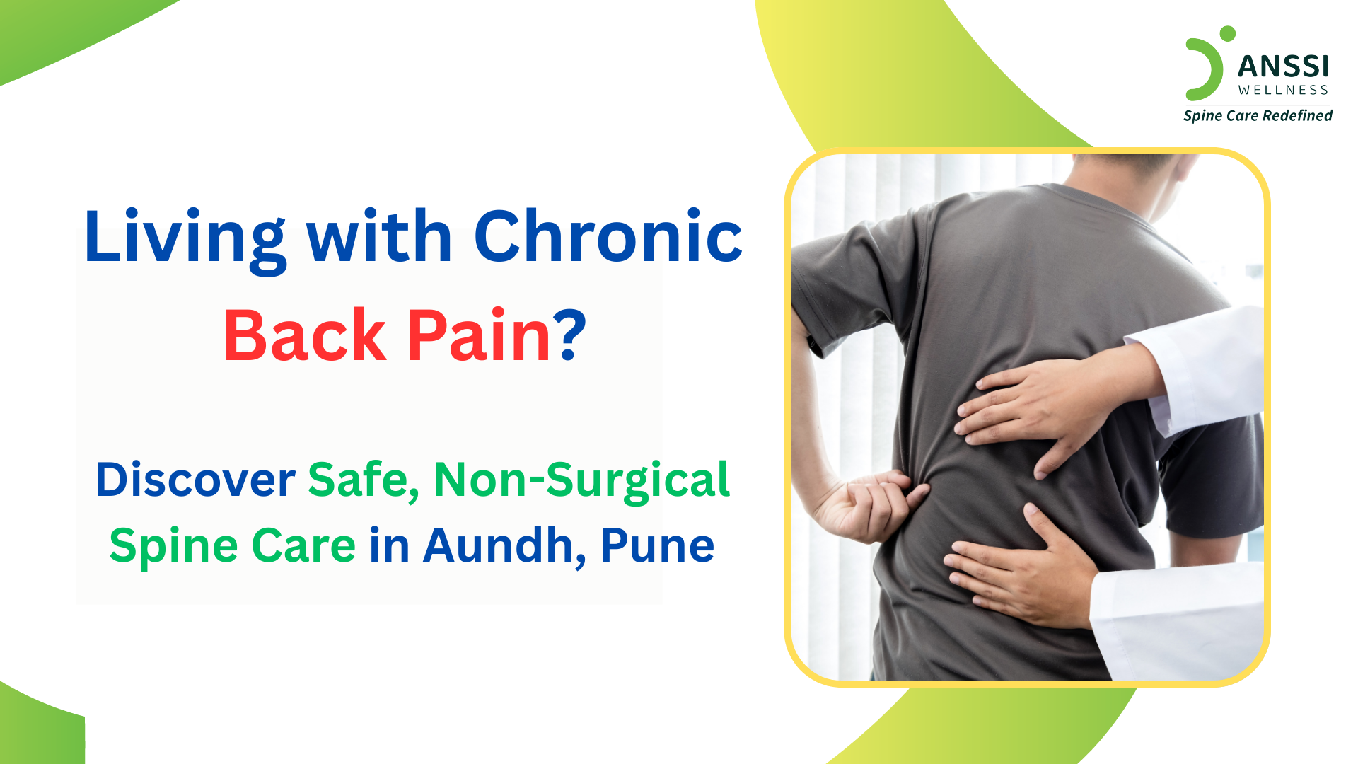 Chronic Back Pain Treatment in Aundh, Pune
