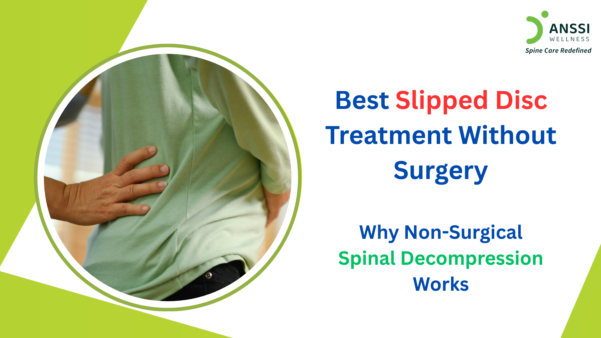 Slipped Disc Treatment Without Surgery | ANSSI Wellness