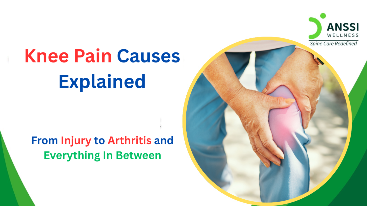 Knee Pain Treatment Without Surgery | ANSSI Wellness
